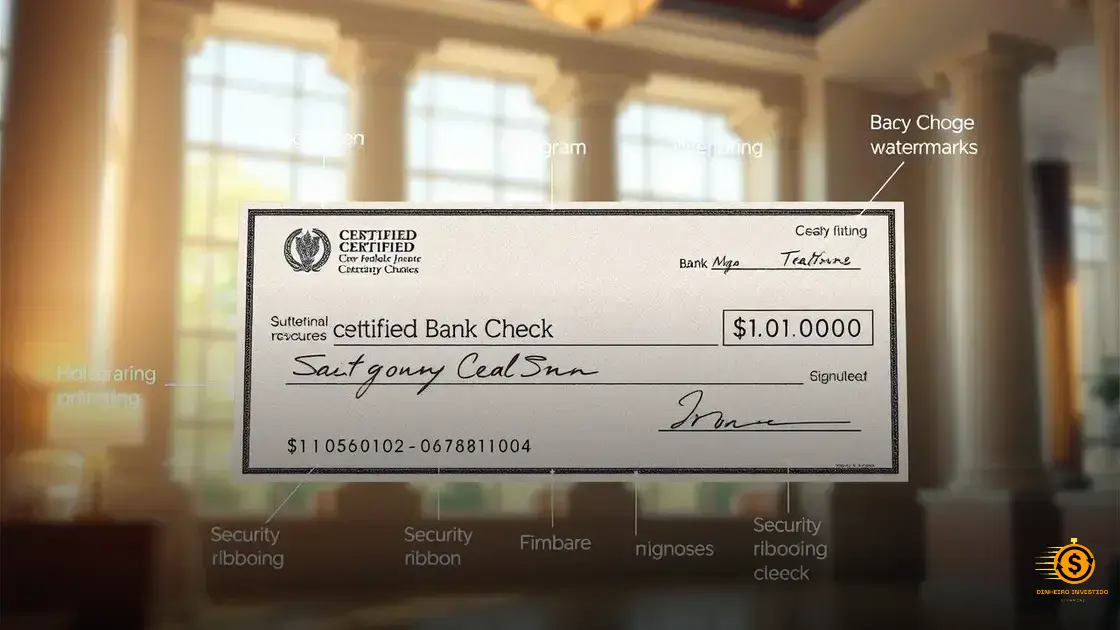 o que é um cheque visado e como ele pode te ajudar hoje